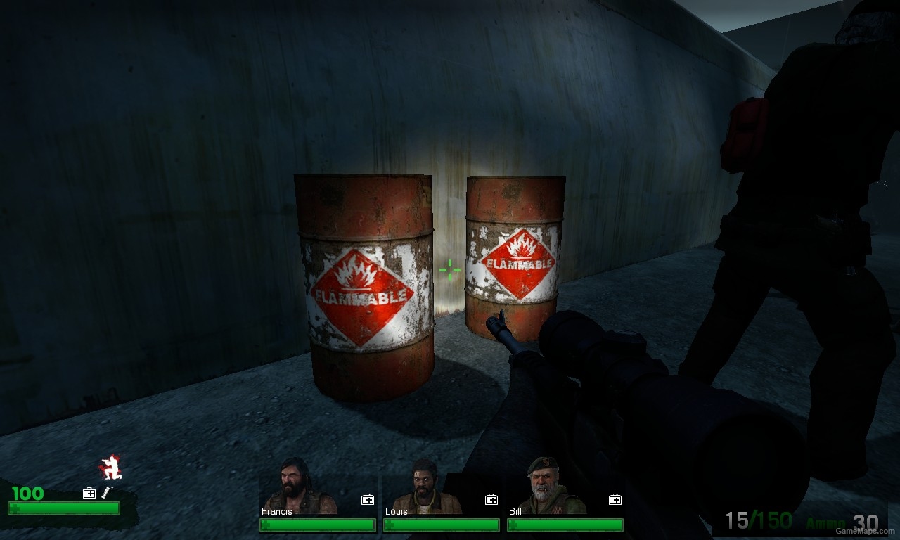Beta Explosive Barrel (2006) (Left 4 Dead) - GameMaps