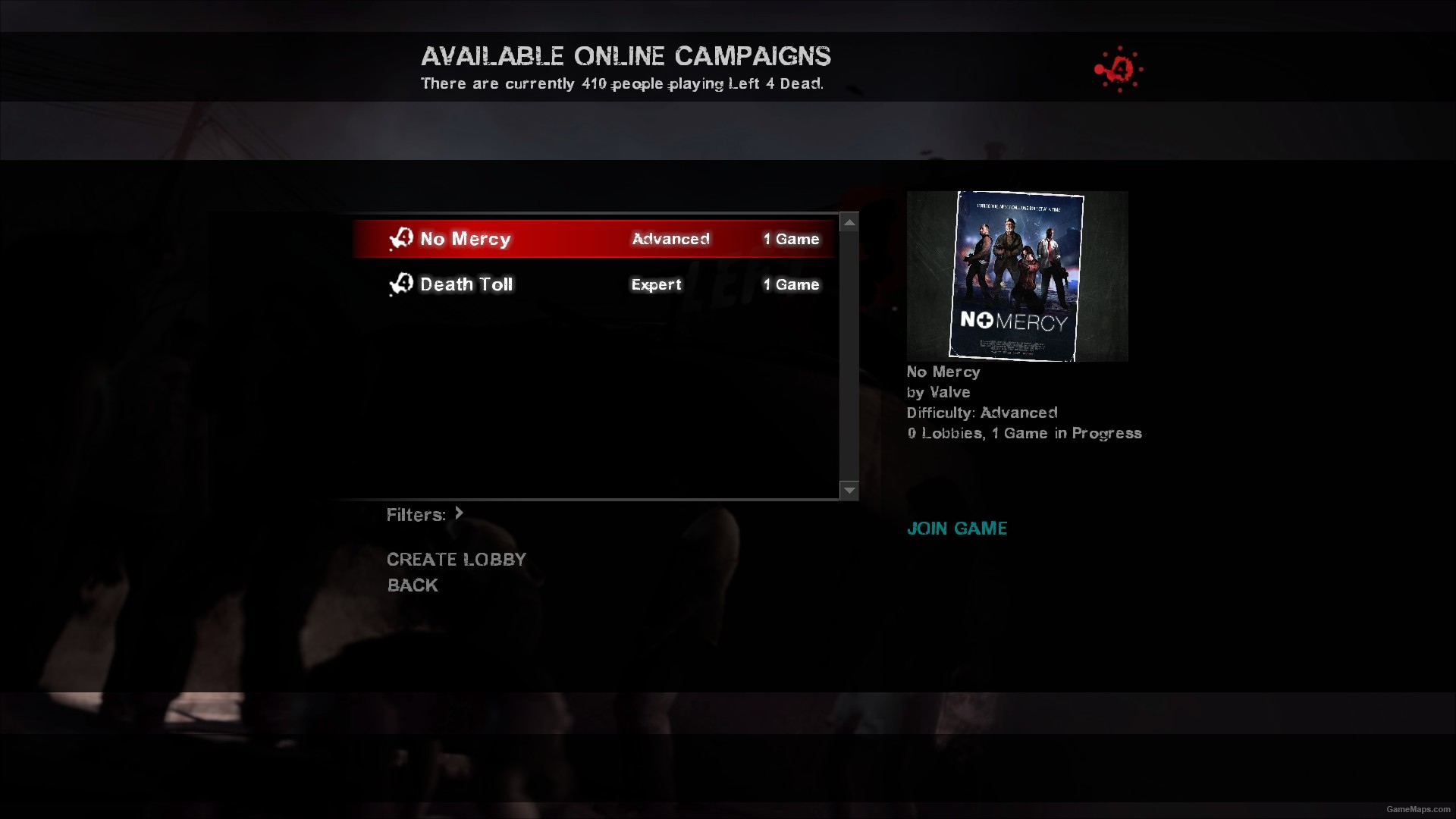 Font: L4D2 (Left 4 Dead) - GameMaps