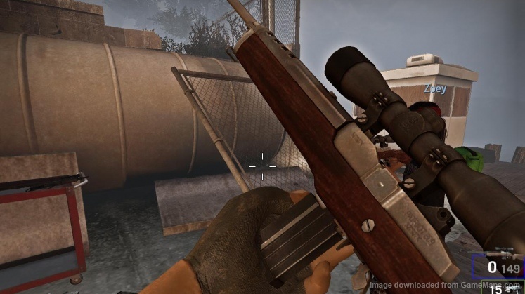 Hunting Rifle Skin L4D1 (Left 4 Dead) - GameMaps