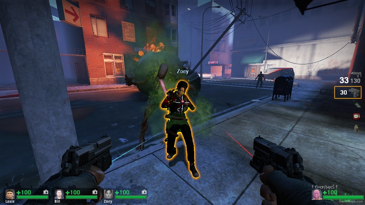 L4D1-Blood Sucker V2 (Smoker) (Left 4 Dead) - GameMaps