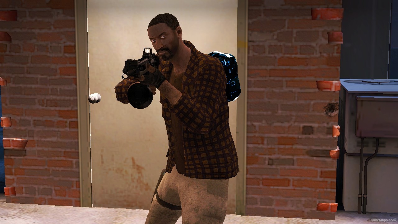 L4D1-The Walking Dead Louis (Left 4 Dead) - GameMaps