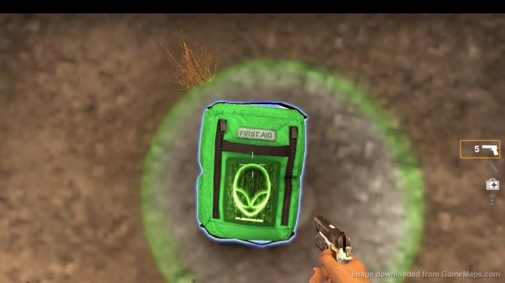 l4d1 Medkit green alien (Left 4 Dead) - GameMaps