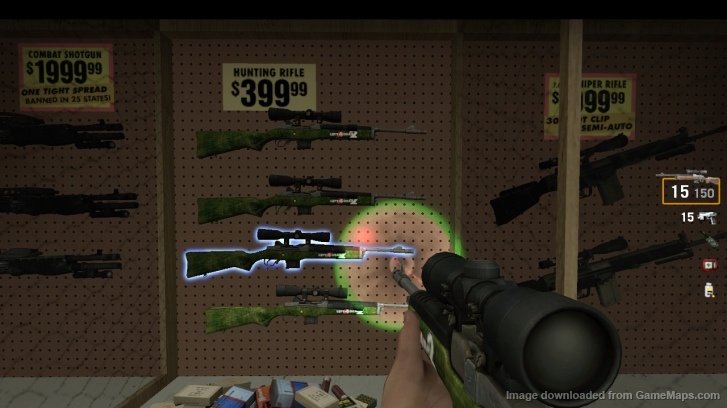 l4d2 wallpaper hunting rifle camo skin (Left 4 Dead) - GameMaps