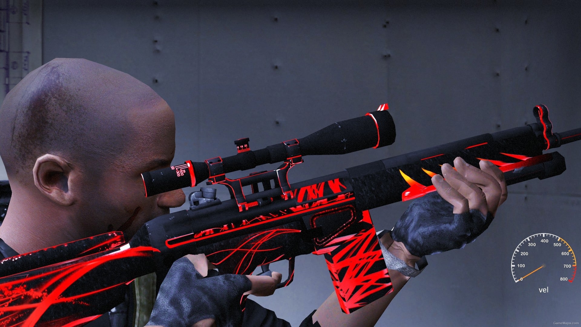 l4d_military_sniper_kendip-skin-l4d1 (Left 4 Dead) - GameMaps