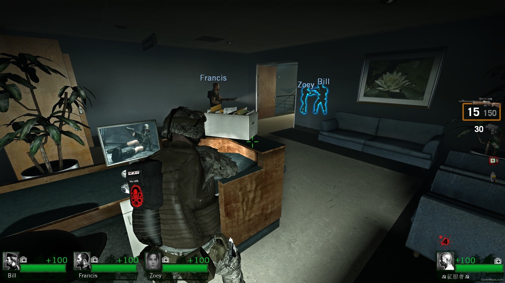 l4d pc desktop-lady hunk (Left 4 Dead) - GameMaps