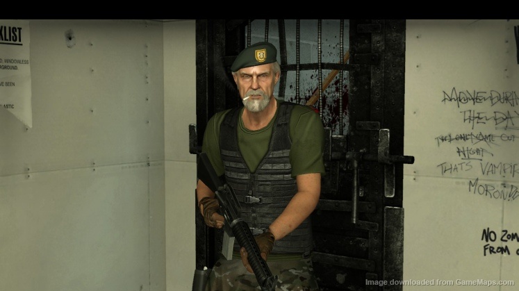 multicam tactical survivalist bill l4d1 (Left 4 Dead) - GameMaps