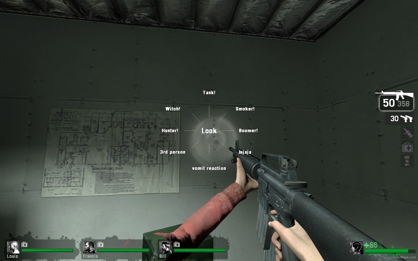 radial menu with third person (Left 4 Dead) - GameMaps