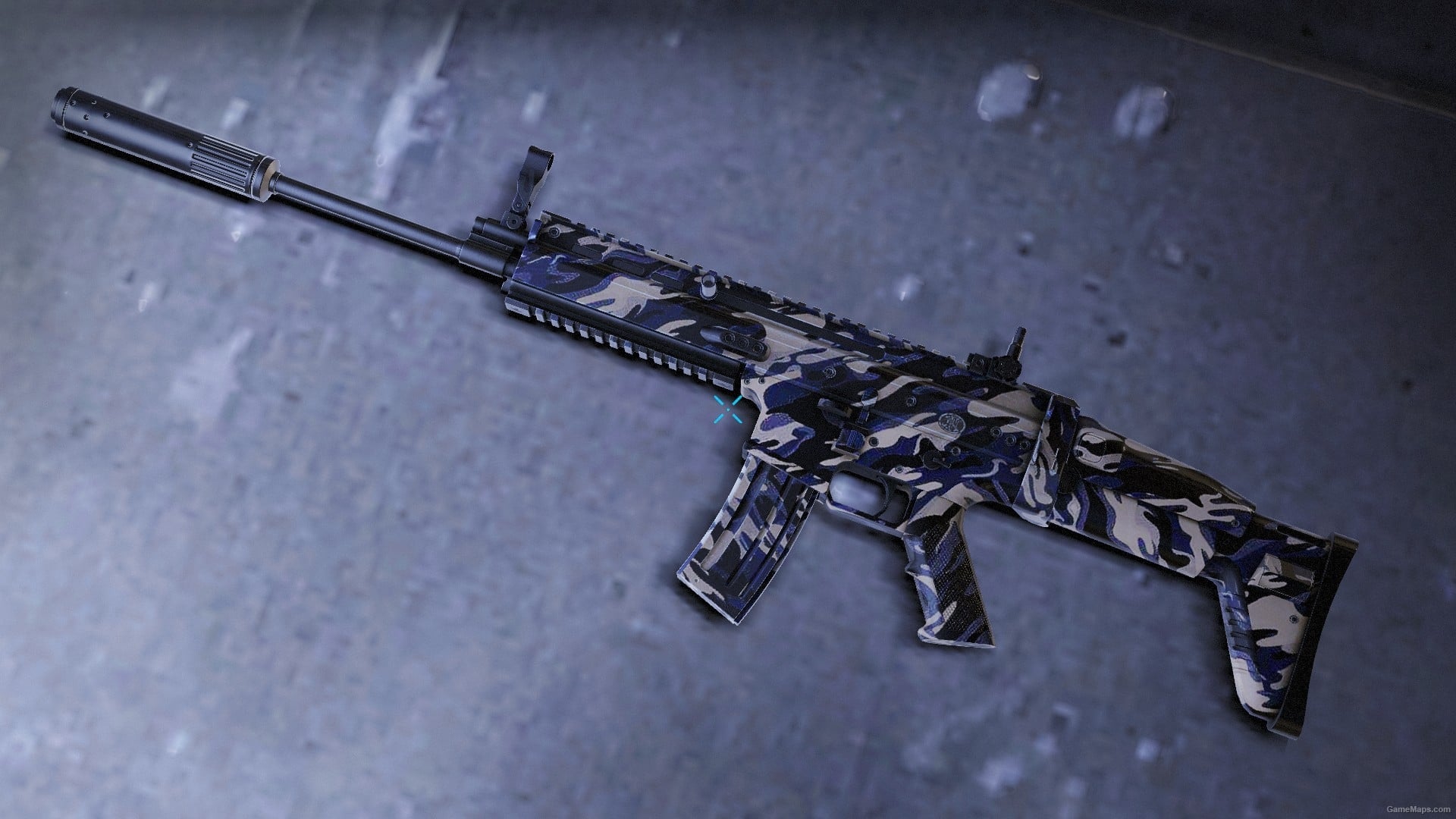 SCAR-L-Camo“Tsunami” (Left 4 Dead) - GameMaps