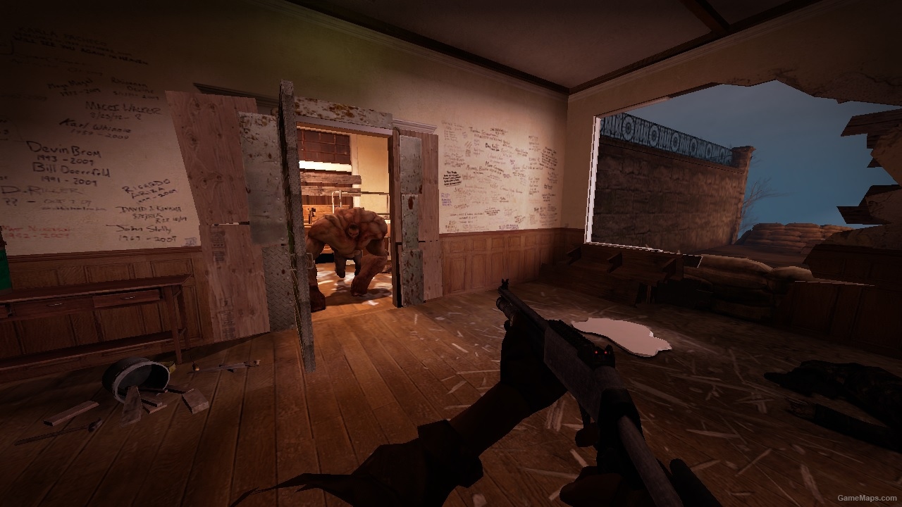 Tank in the church (Left 4 Dead) - GameMaps