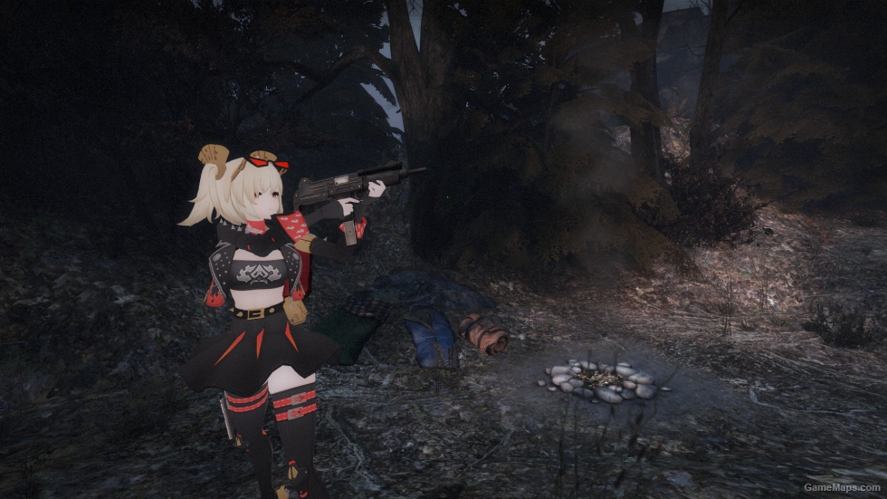 Burnice White replaces Zoey (port) (Mod) for Left 4 Dead - GameMaps.com