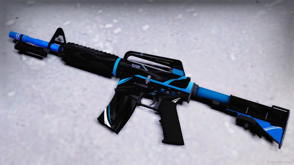 CS:GO m4a1-s blue force (Left 4 Dead) - GameMaps