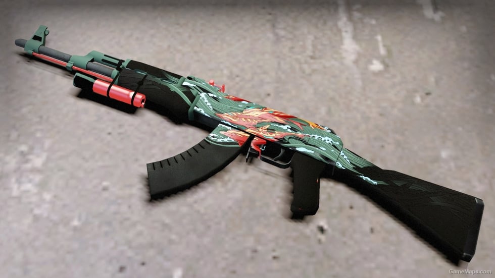 csgo-ak47-aquamarine revenge fnatic edition (Luminous version) (Left 4 ...