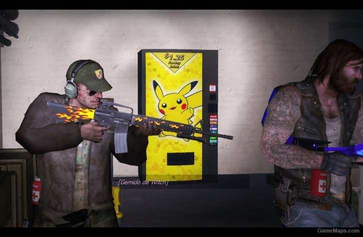 L4D1-Pikachu Vending Machine (Mod) for Left 4 Dead - GameMaps.com