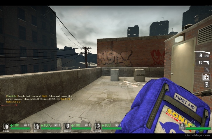 L4D1-sonic first aid kit wich sound (Mod) for Left 4 Dead - GameMaps.com
