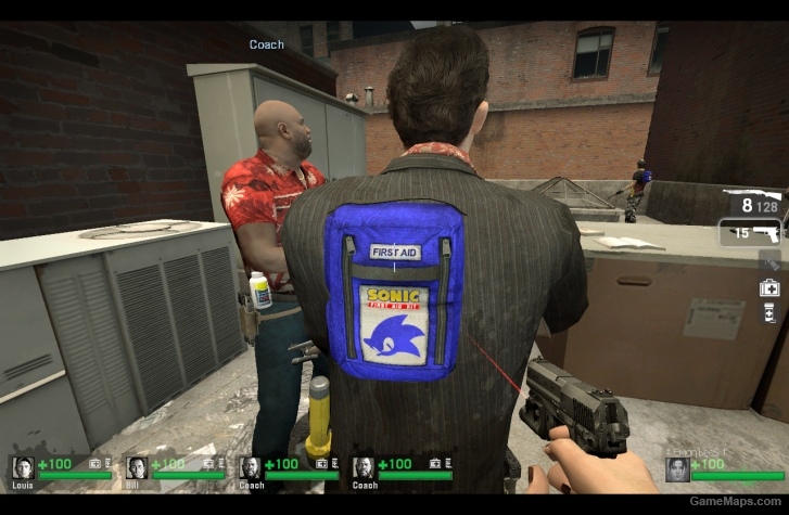L4D1-sonic first aid kit wich sound (Mod) for Left 4 Dead - GameMaps.com
