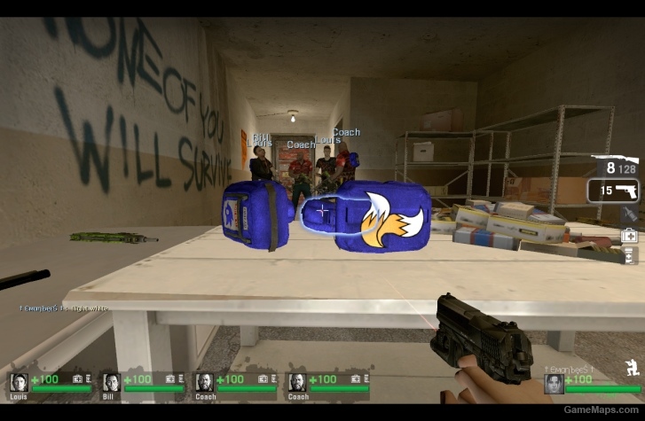 L4D1-sonic first aid kit wich sound (Mod) for Left 4 Dead - GameMaps.com