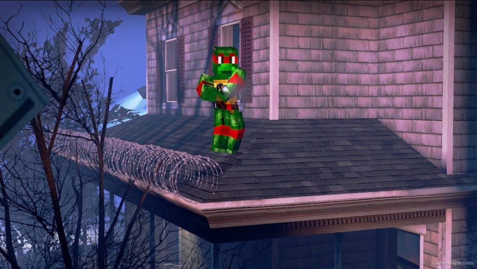 L4D1-TMNT Minecraft Survivors (Mod) for Left 4 Dead - GameMaps.com