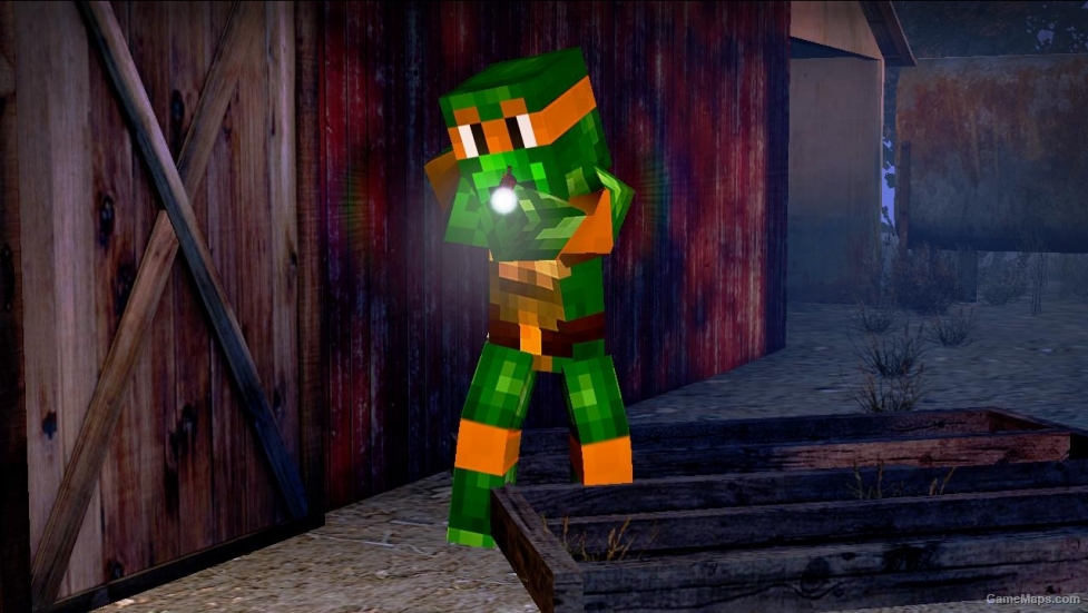 L4D1-TMNT Minecraft Survivors (Mod) for Left 4 Dead - GameMaps.com