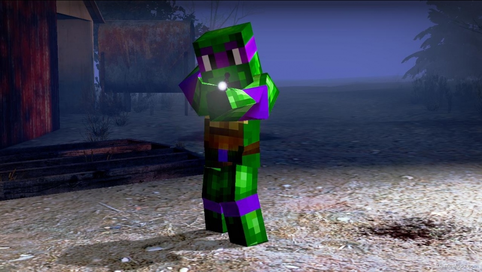 L4D1-TMNT Minecraft Survivors (Mod) for Left 4 Dead - GameMaps.com