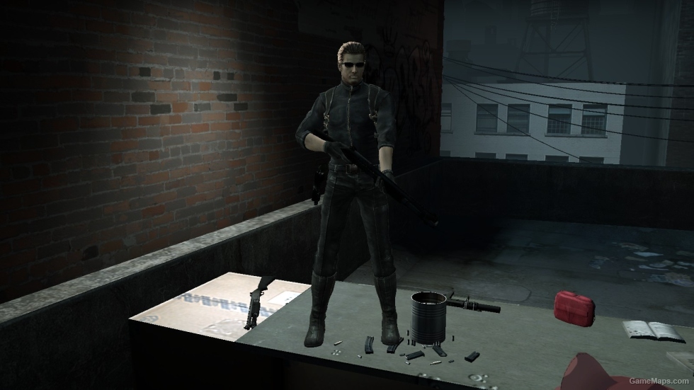 L4D1 Albert Wesker (Francis & Louis) (Mod) for Left 4 Dead - GameMaps.com
