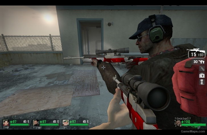 l4d1 bloodhound hunting rifle camo skin (Mod) for Left 4 Dead ...