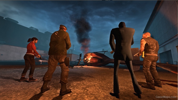L4D1 Blue Spy replaces Louis (Mod) for Left 4 Dead - GameMaps.com