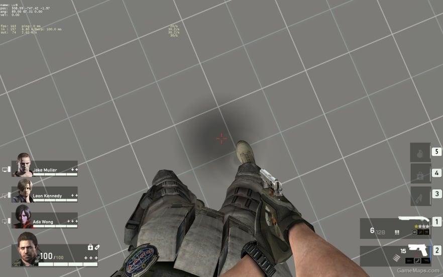 L4D1 Chris Redfield (Asia Outfit) (RE6) Francis (Mod) for Left 4 Dead ...