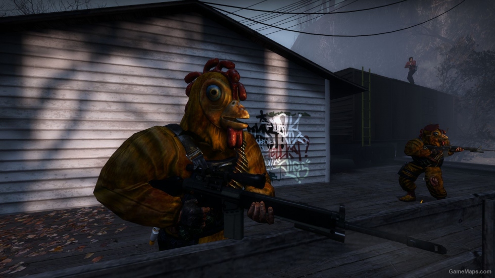 L4D1 commando_chicken_francis (Left 4 Dead) - GameMaps