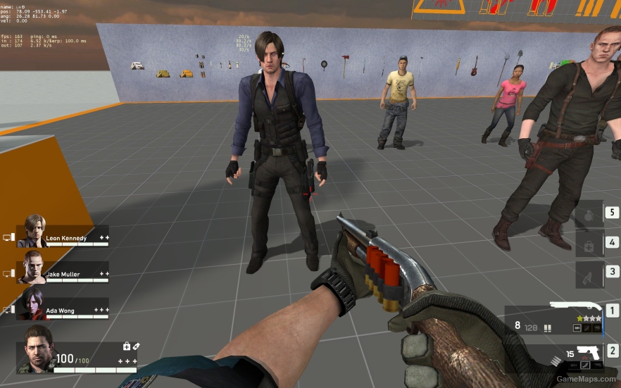 L4D1 Leon Kennedy RE6 (Bill) (Mod) for Left 4 Dead - GameMaps.com