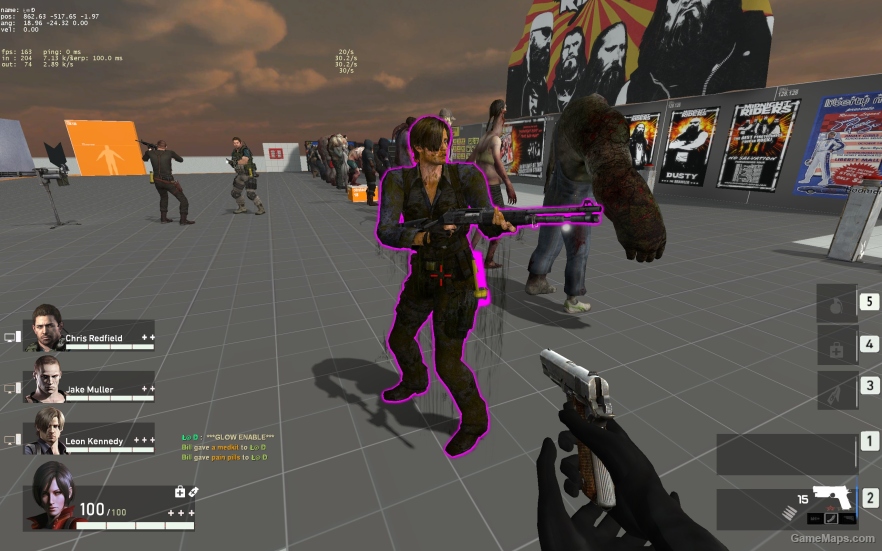 L4D1 Leon Kennedy RE6 (Bill) (Mod) for Left 4 Dead - GameMaps.com