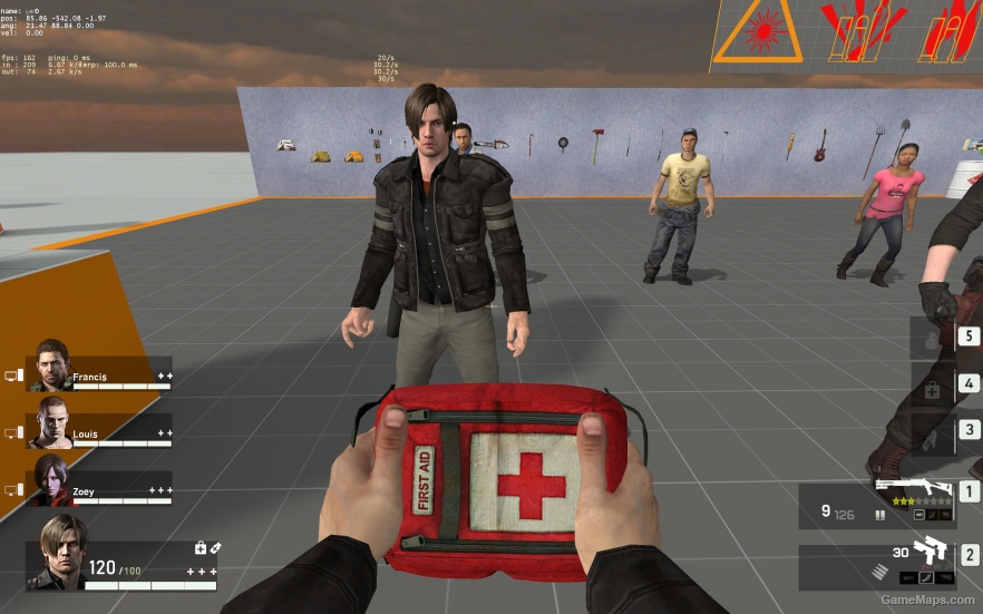 L4D1 Resident Evil 6 Characters - Leon S. Kennedy Bill & Francis (Mod ...