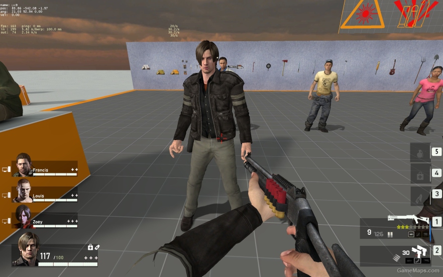 L4D1 Resident Evil 6 Characters - Leon S. Kennedy Bill & Francis (Mod ...