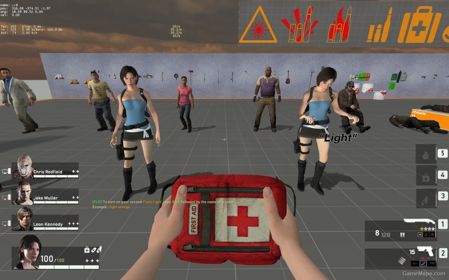L4D1 Resident Evil's Jill as {Zoey} (Mod) for Left 4 Dead - GameMaps.com