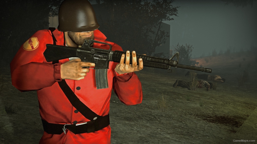 L4D1 Soldier replaces Bill (Mod) for Left 4 Dead - GameMaps.com