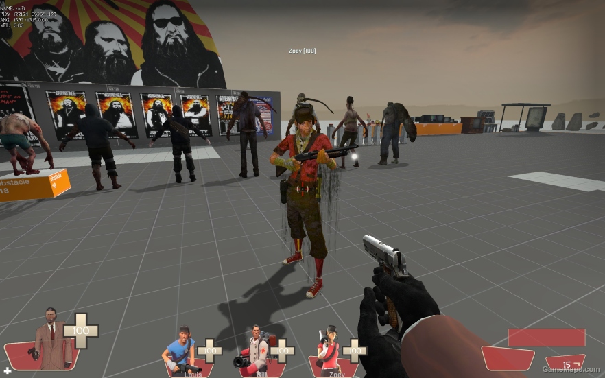 L4D1 TF2 - Fem Scout Survivor (Zoey) (Mod) for Left 4 Dead - GameMaps.com