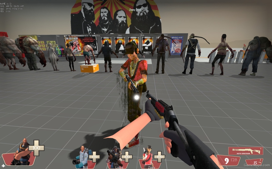 L4D1 TF2 - Fem Scout Survivor (Zoey) (Mod) for Left 4 Dead - GameMaps.com