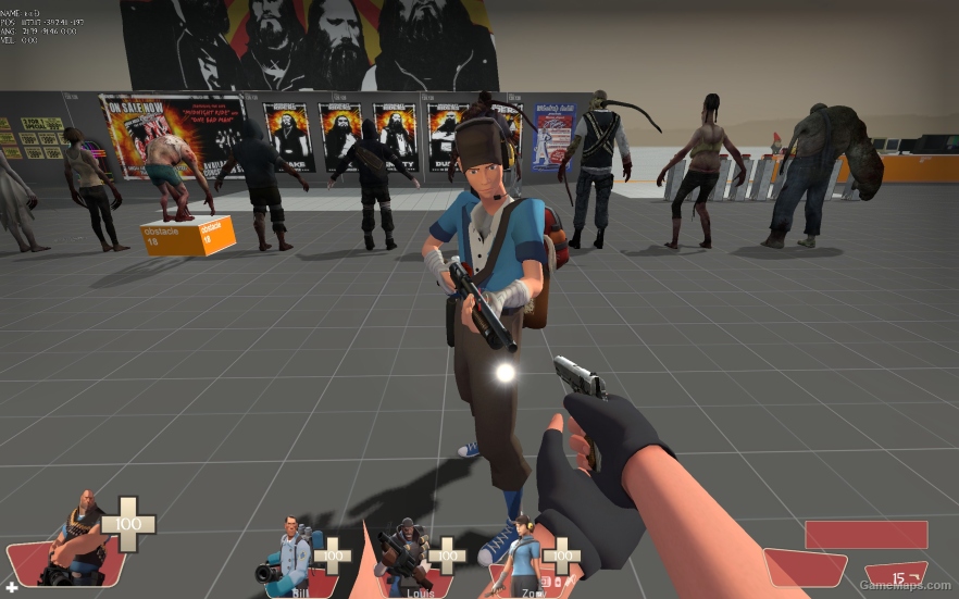 L4D1 TF2 - Fem Scout Survivor (Zoey) (Mod) for Left 4 Dead - GameMaps.com