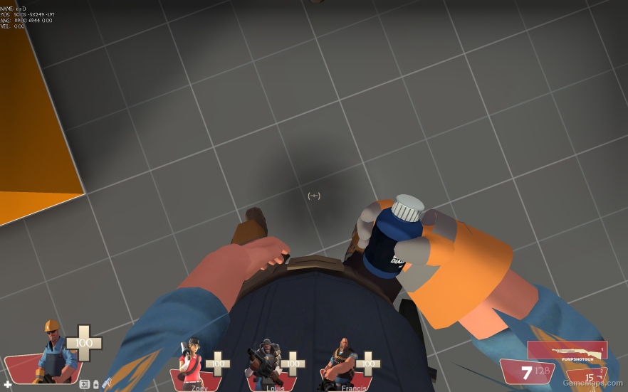 L4d1 TF2 Engineer replaces (Bill) (Mod) for Left 4 Dead - GameMaps.com