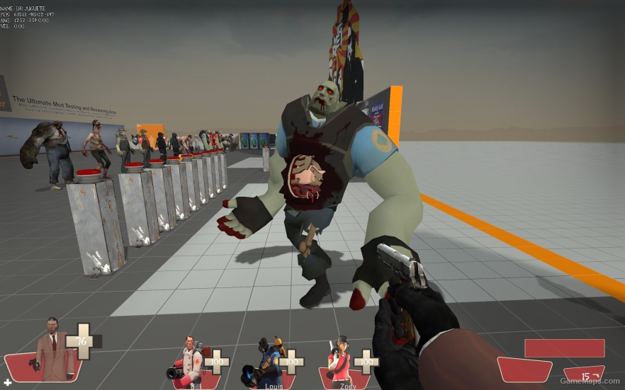 L4D1 TF2 Heavy Zombie as Tank (Mod) for Left 4 Dead - GameMaps.com