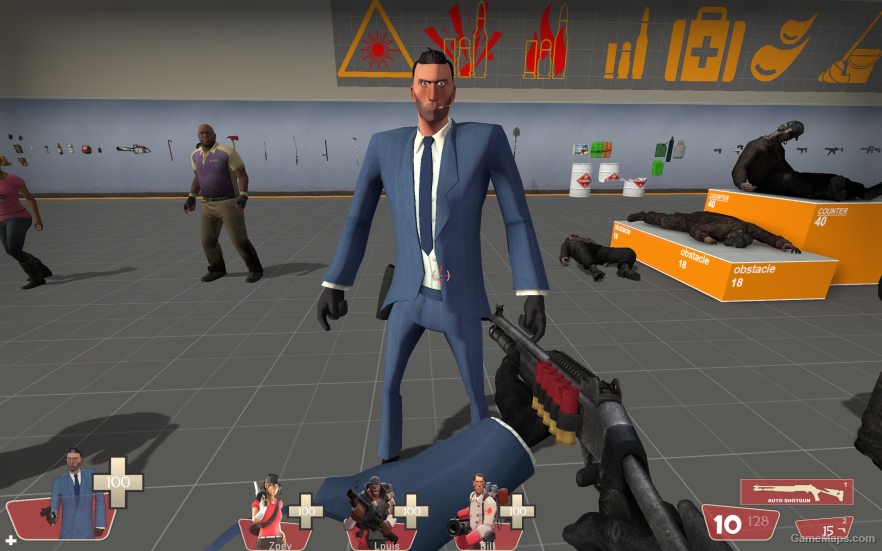 L4D1 TF2 Maskless Spy Survivor (Francis) (Mod) for Left 4 Dead ...