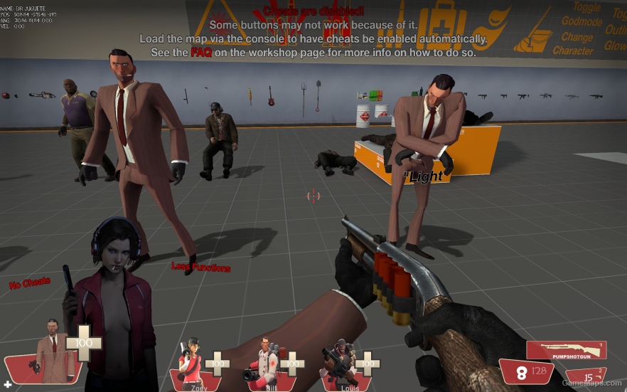 L4D1 TF2 Maskless Spy Survivor (Francis) (Mod) for Left 4 Dead ...