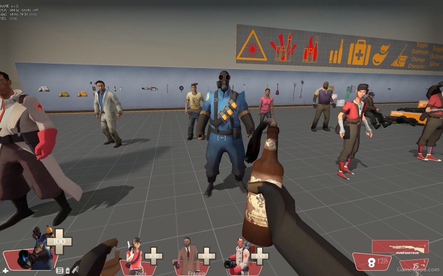 L4D1 TF2 Pyro Survivor (Louis) (Mod) for Left 4 Dead - GameMaps.com