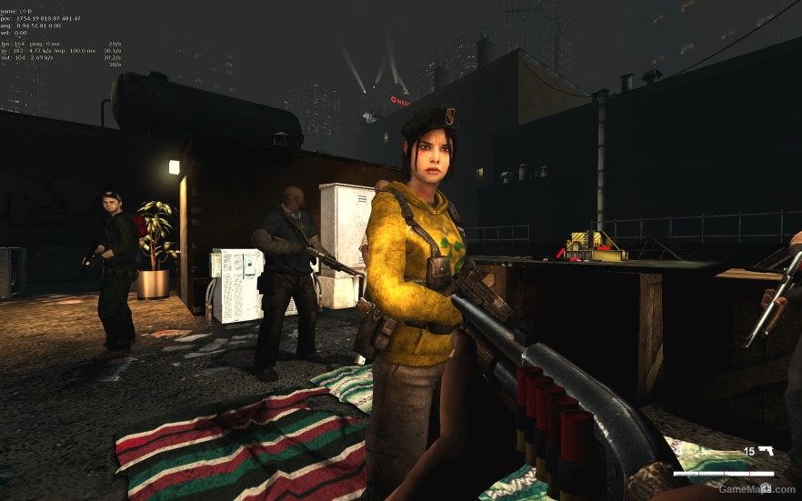 L4D1 TRS Zoey - Fairfield Hoodie & General TeenAngst: Beta Zoey with a ...