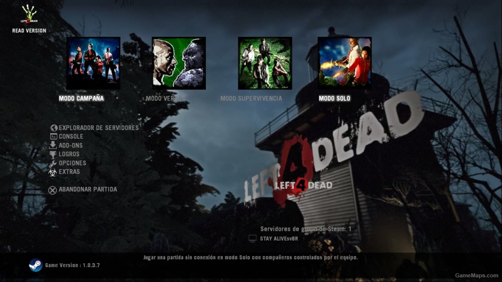 L4D2 Menu Style Version 2 (Mod) for Left 4 Dead - GameMaps.com