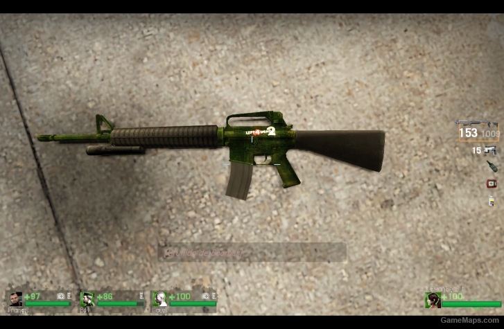 l4d2 wallpaper riflem16 camo skin (Mod) for Left 4 Dead - GameMaps.com