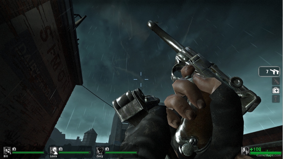 Pistol Luger P08 (Mod) for Left 4 Dead - GameMaps.com