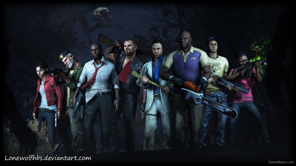 Replace L4D1 survivors voice on L4D2 (Mod) for Left 4 Dead - GameMaps.com