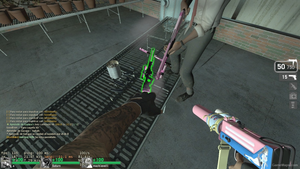 Smg Rosado L4d2 en L4d1 (Mod) for Left 4 Dead - GameMaps.com
