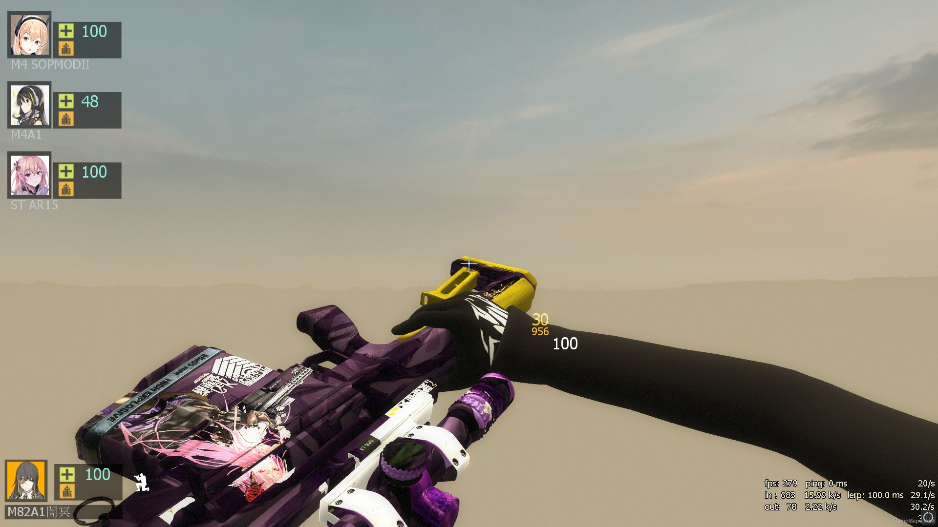 少女前线 M82A1-她来自闇冥替换Military Sniper/（Girls Frontline M82A1）replace ...