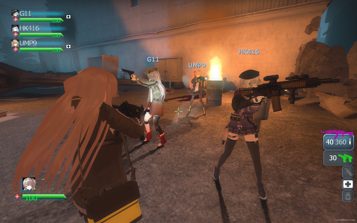 Girls Frontline MOD（少女前线MOD） (Left 4 Dead 2) - GameMaps